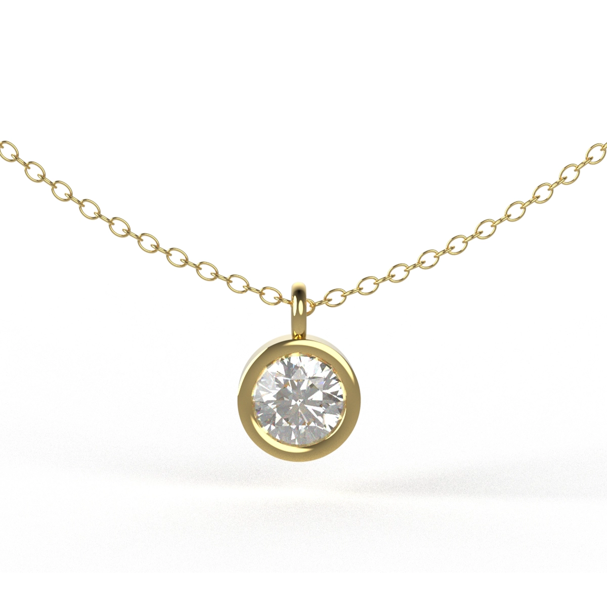 Aurora Diamond Pendant