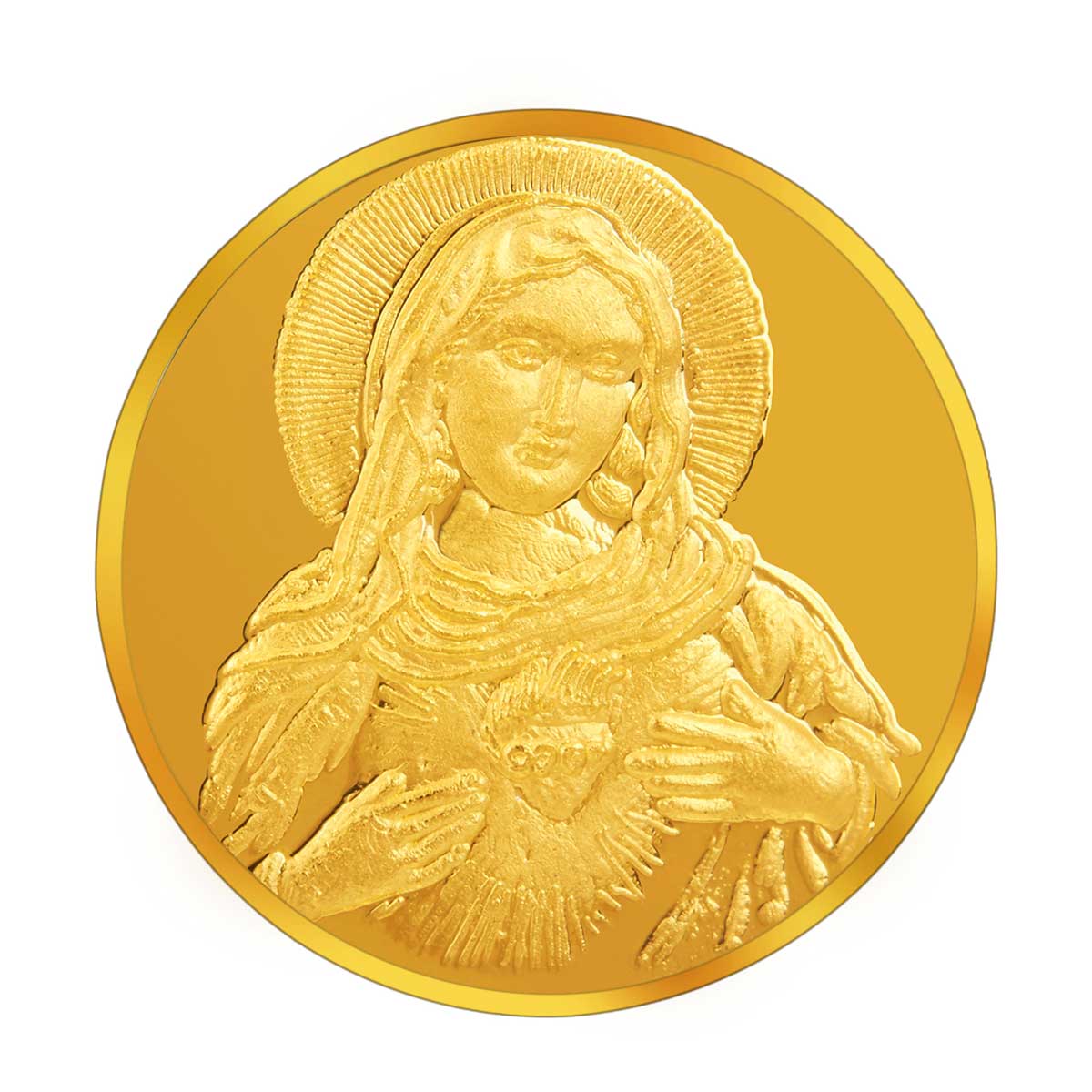 10Gm Jesus Christ Embossed Coin