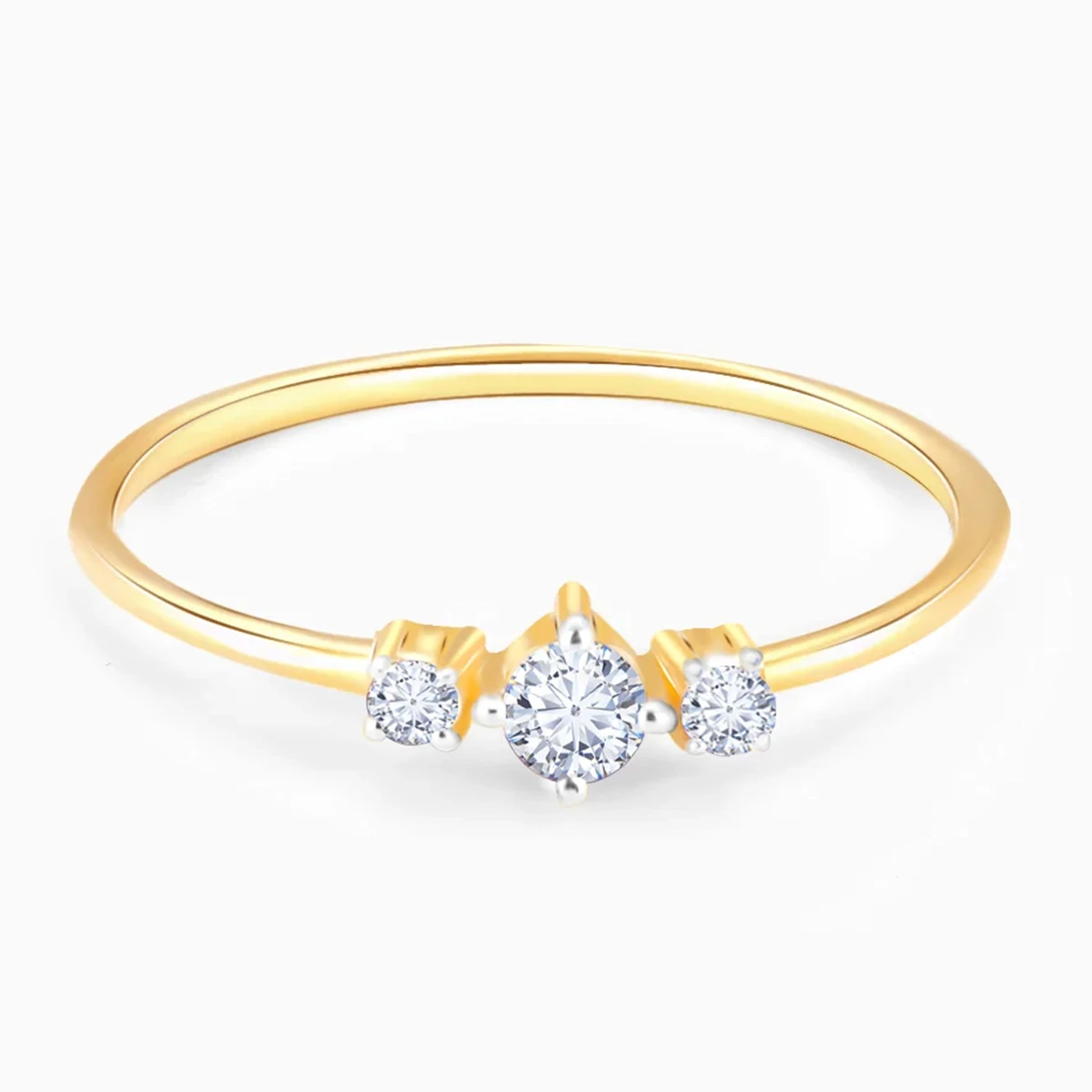 Gold Stunning Beauty Diamond Ring
