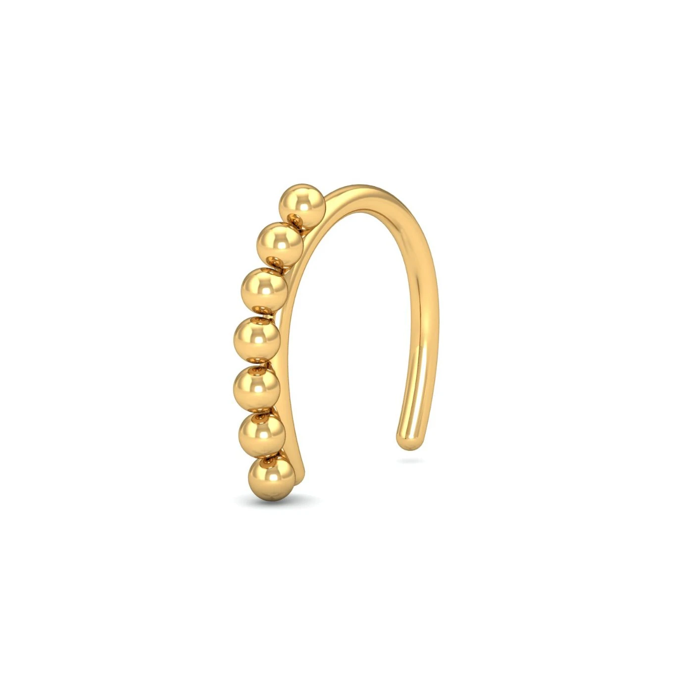18KT Gold Mugdha Nose Hook