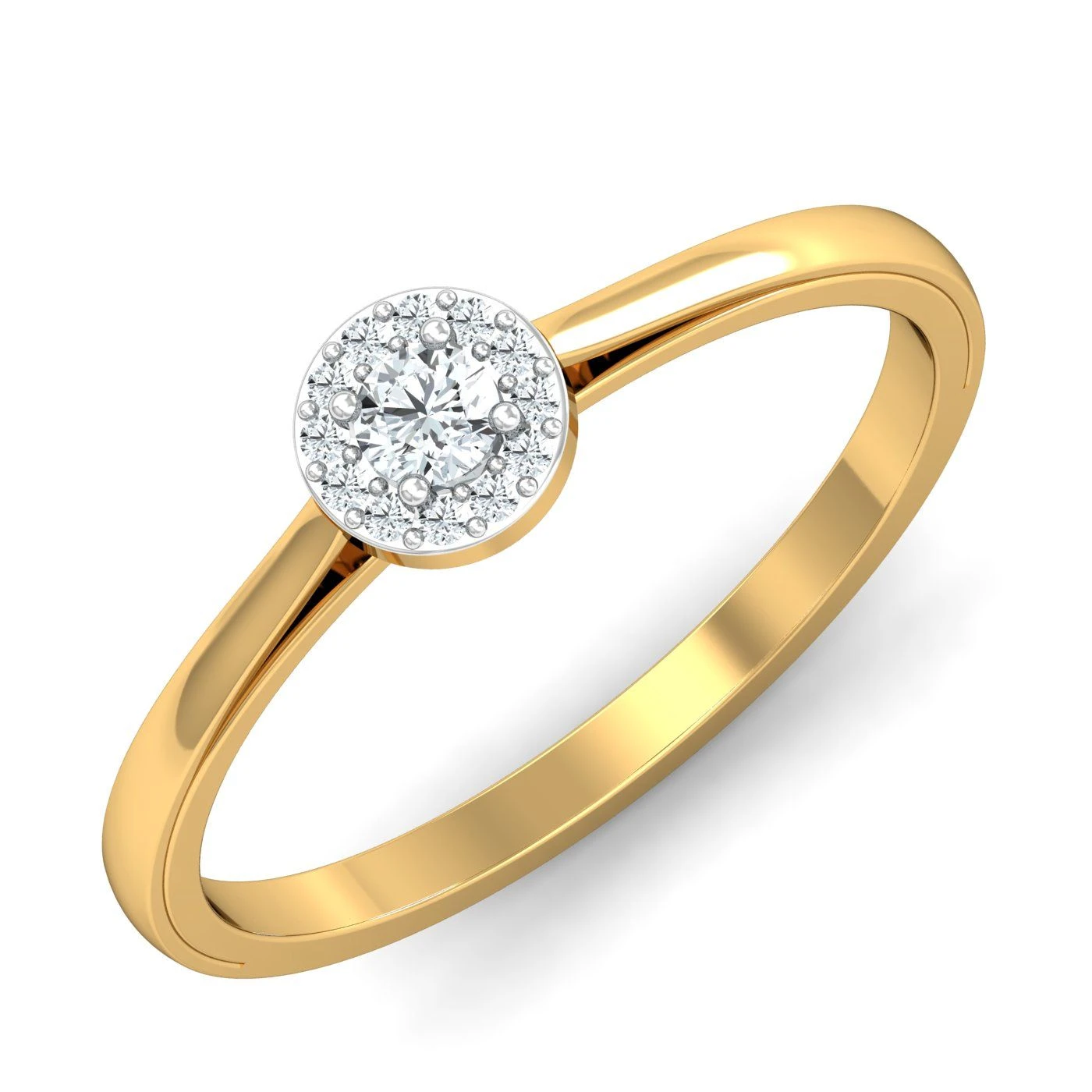 18KT Gold & Diamond Twilight Ring