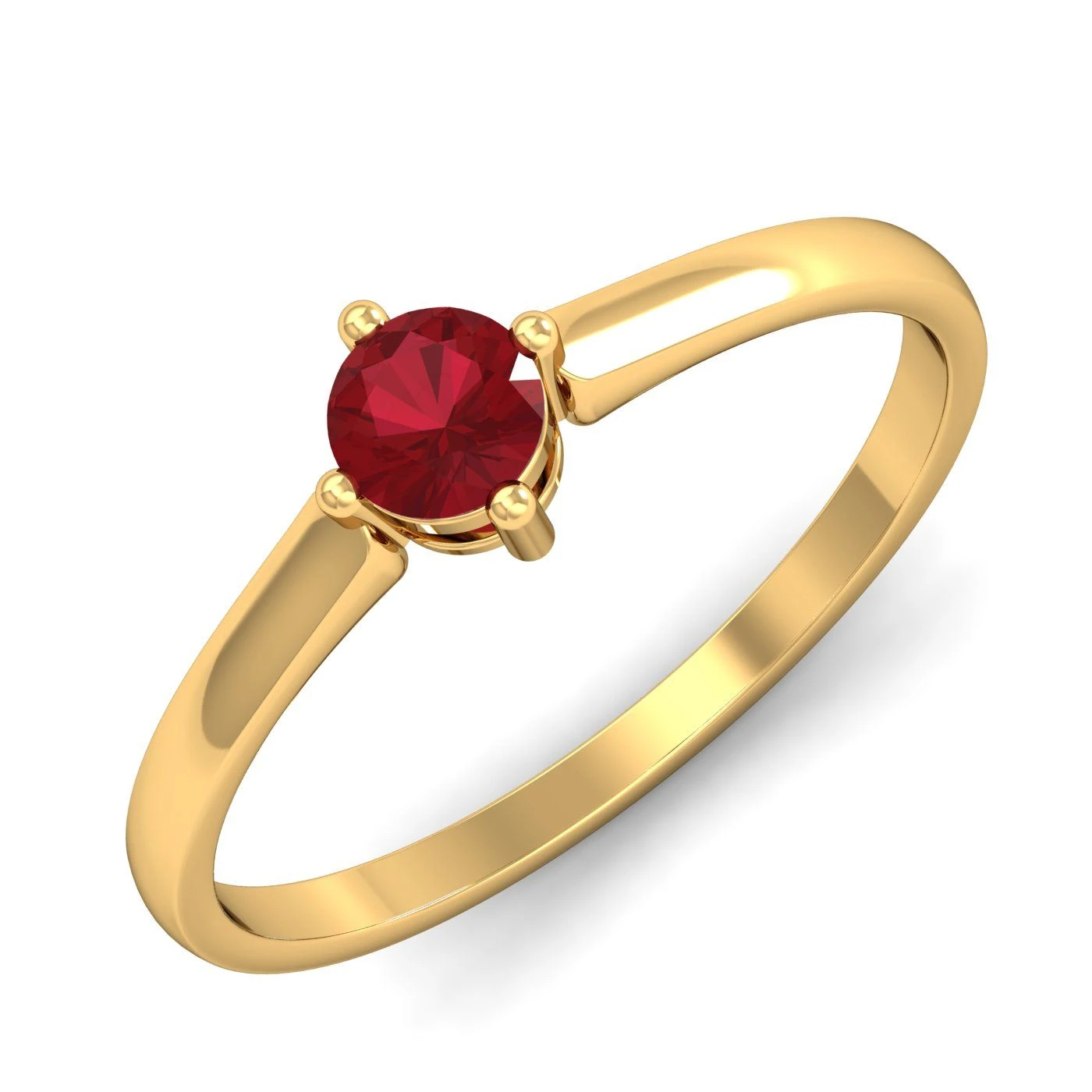 Yellow Gold Royal Ruby Ring