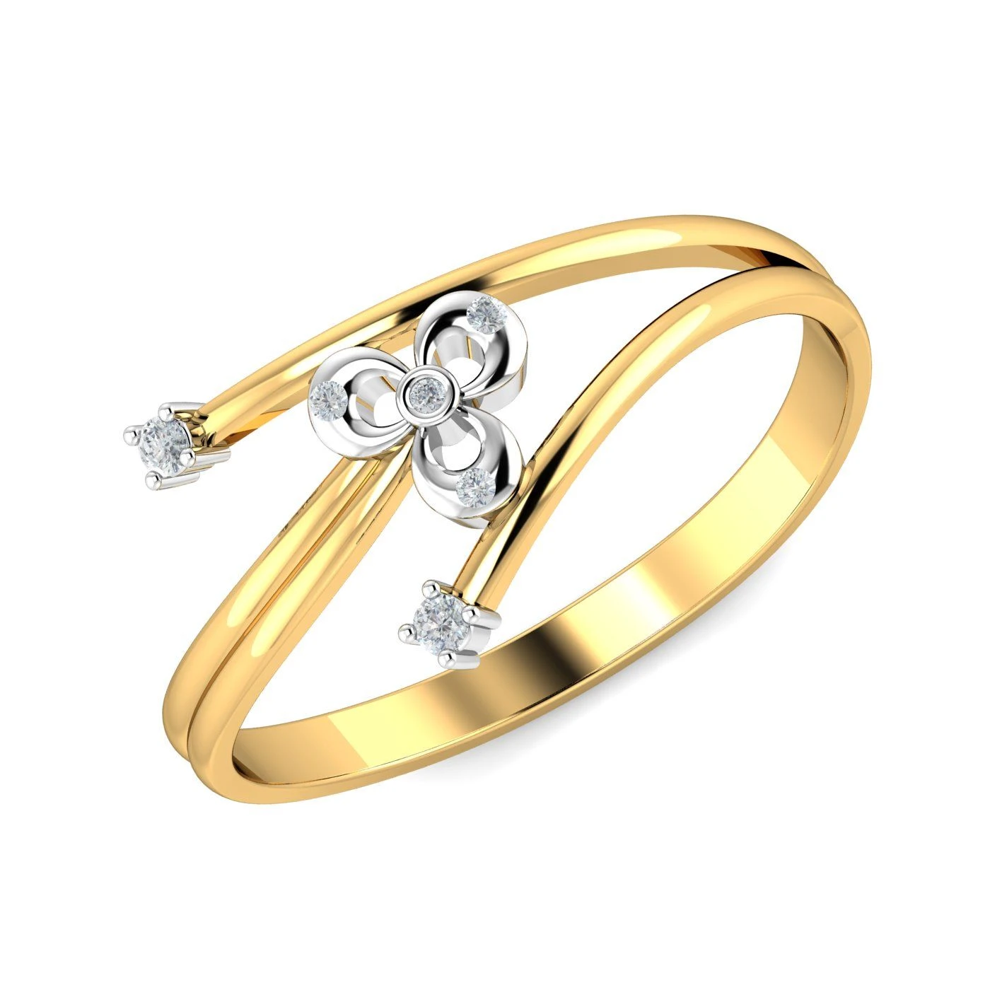 Nek | Yellow Gold Gracia Ring