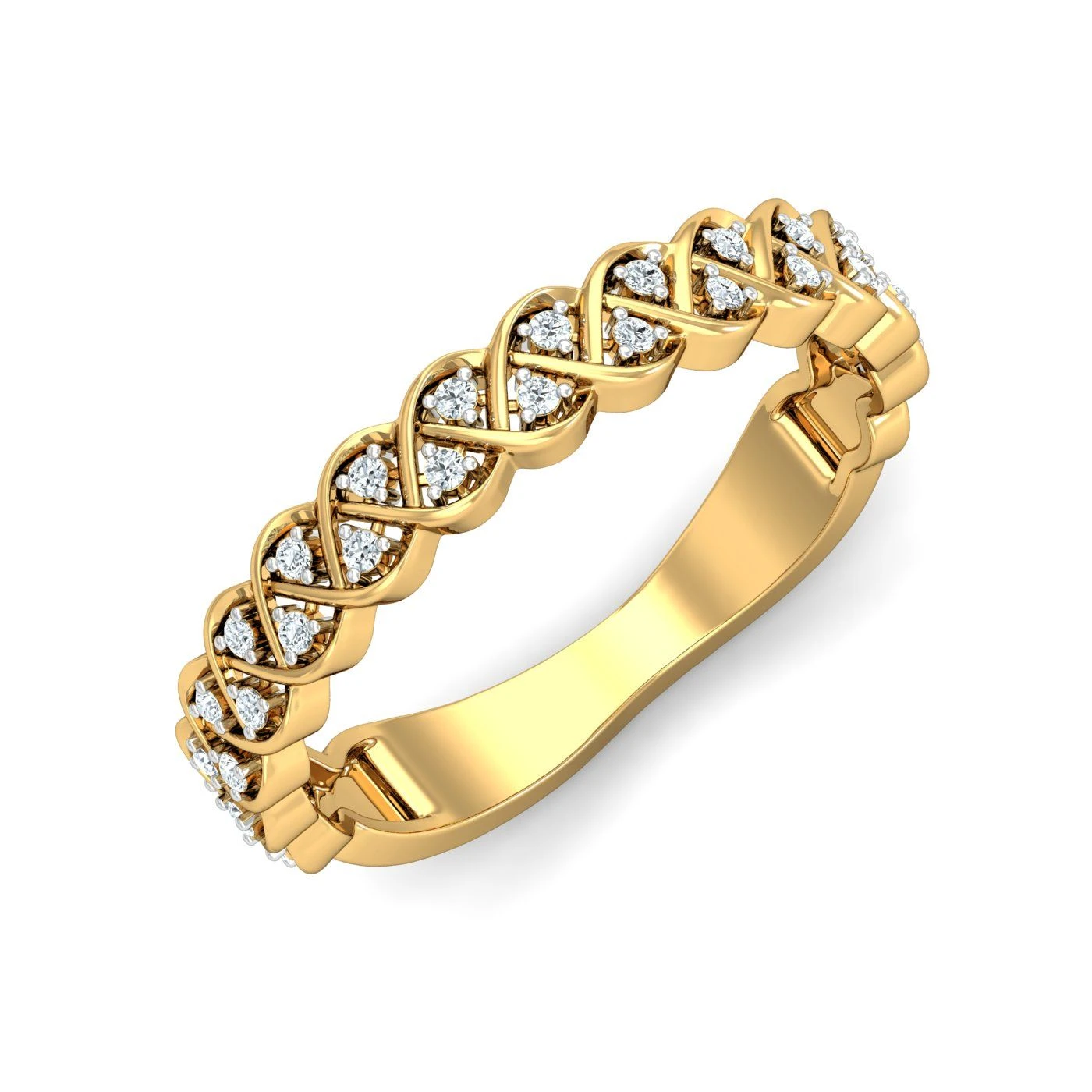 Yellow Gold Glory Ring